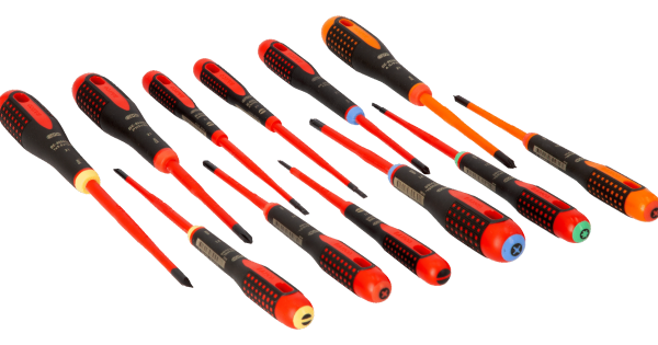 ERGO™ Slim VDE Insulated Slotted, Phillips, Pozidriv, Torx and Plus ...