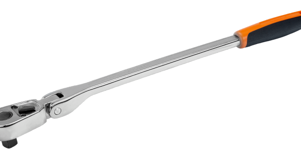 1/2" Flex Head Reversible Ratchet with 32 Teeth and 11.25° Action Angle