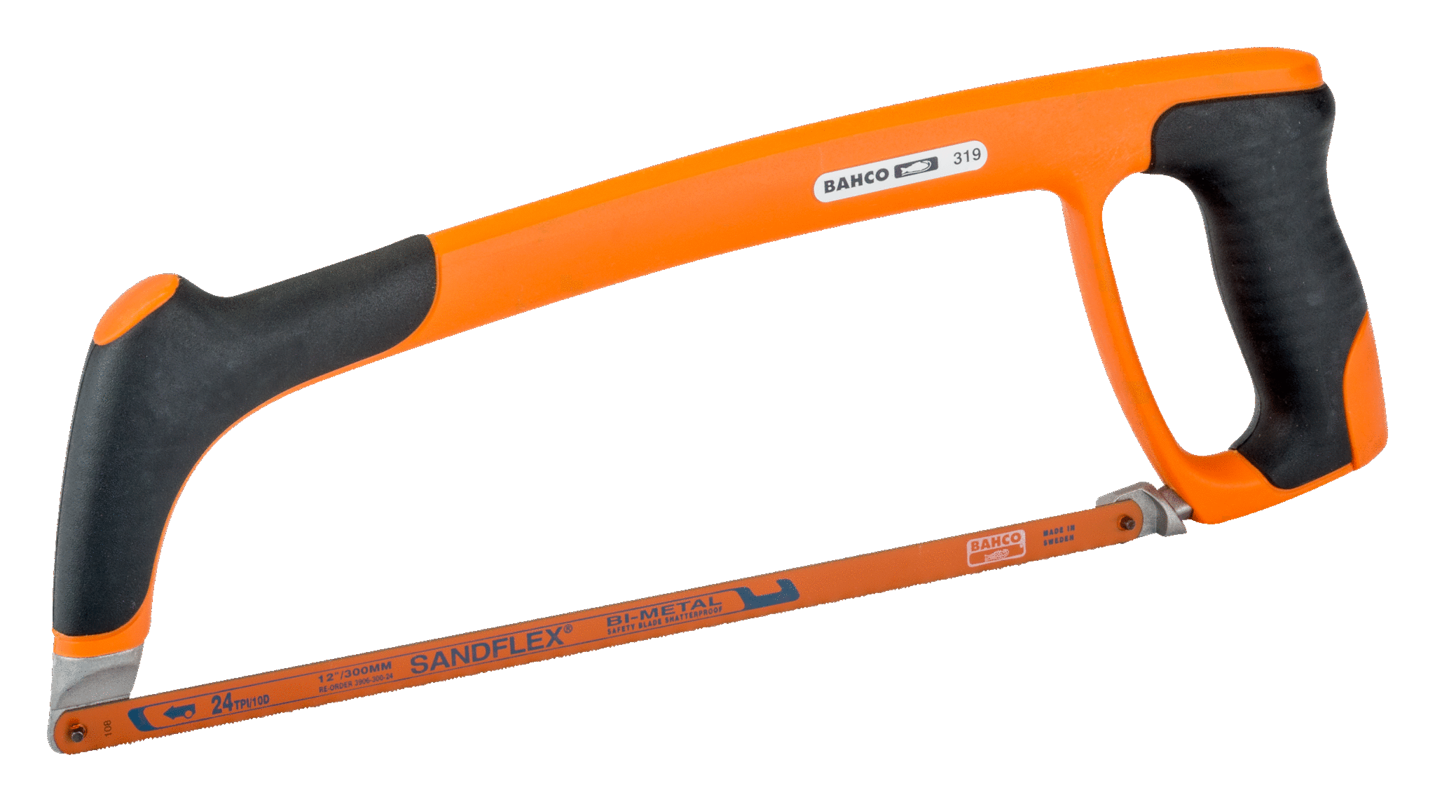 Professional Hand Hacksaw Frame with Soft Grip Handle 300 mm