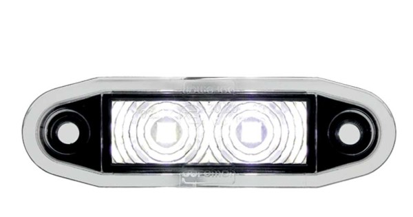 Boreman Recessed Marker Lights - Clear
