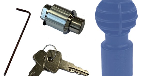 Replacement Lock Set & Plastic Security Ball - Alko Couplings