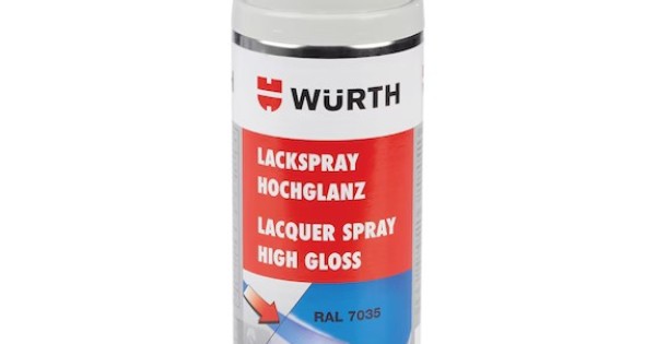 Wurth Light Grey Spray Paint 400ml