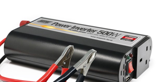 POWER INVERTER 500W 12V - 230V - Trailerstuff | Trailer Parts ...